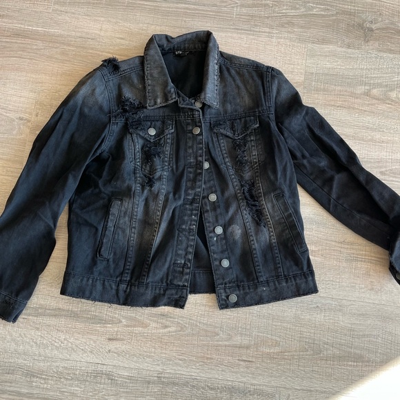Jackets & Coats | Black Denim Jacket | Poshmark
